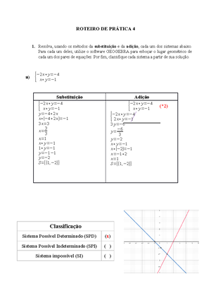 Atividade 4 (A4) Revisão da tentativa - Iniciado em quarta, 1 mar 2023, 18: Estado Finalizada ...