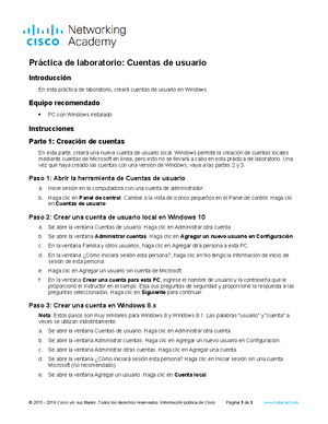 13.3.3.6 Lab - Configure Users and Groups in Windows terminadooo - Práctica de laboratorio ...
