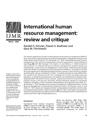 Chapter 9 notes-ihrm human resouce - Chapter 9 notes (Layout strategies ...