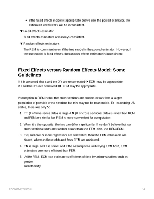 Econometrics II-part-9 - ECONOMETRICS II 36 now you end up with 7 ...