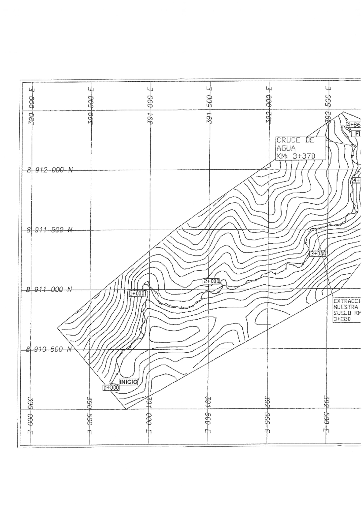 SCE Downsta 24100909140 - 7 E E 4+86 FI CRUCE DE AGUA KM: 3+370 8 912 ...