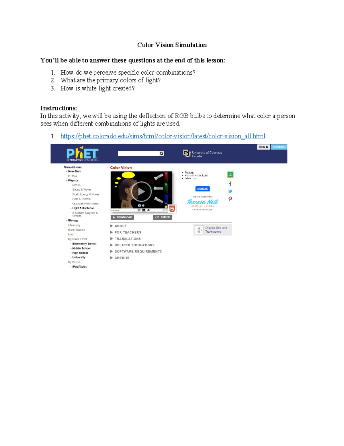 John Nash - Color Simulation - Color Vision Simulation You’ll be able ...