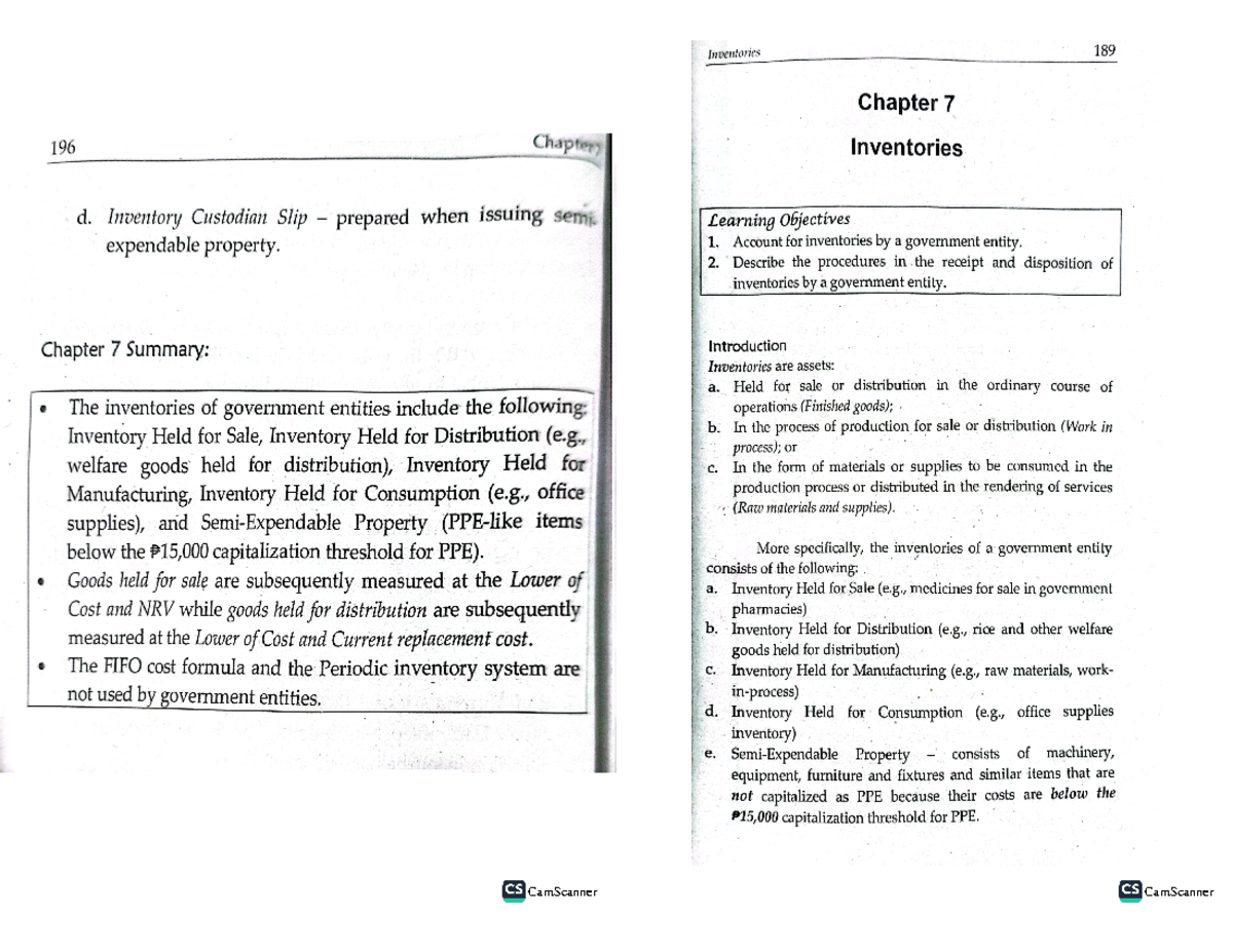 NGO-Chapter-7 - Booklet Part 2 - Accounting For Government And Non ...
