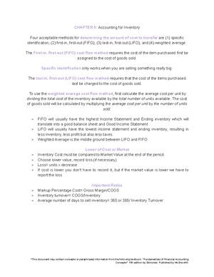 Principles of Financial Accounting Chapter 3 Notes - CHAPTER 3: The ...