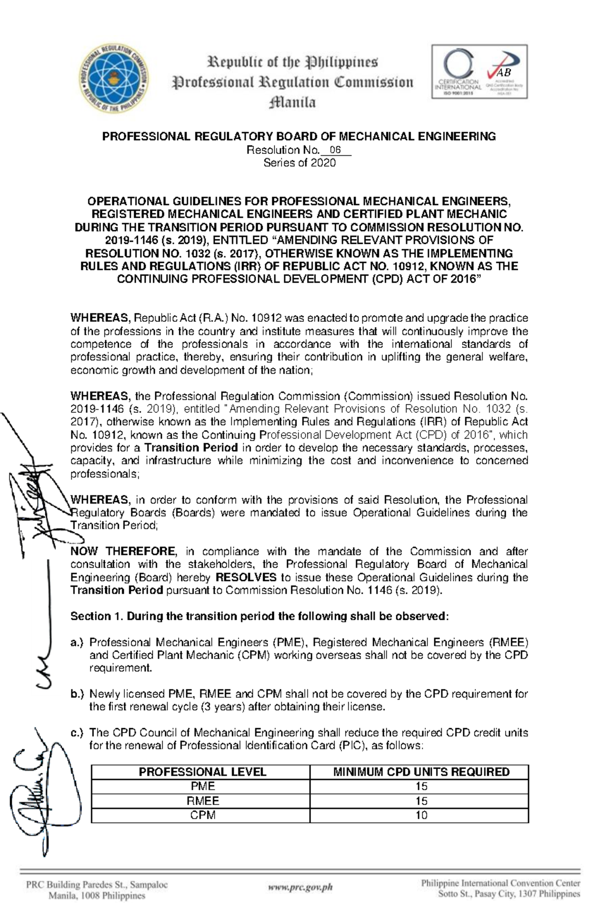 2020-06published Mech Eng - AB PROFESSIONAL REGULATORY BOARD OF ...