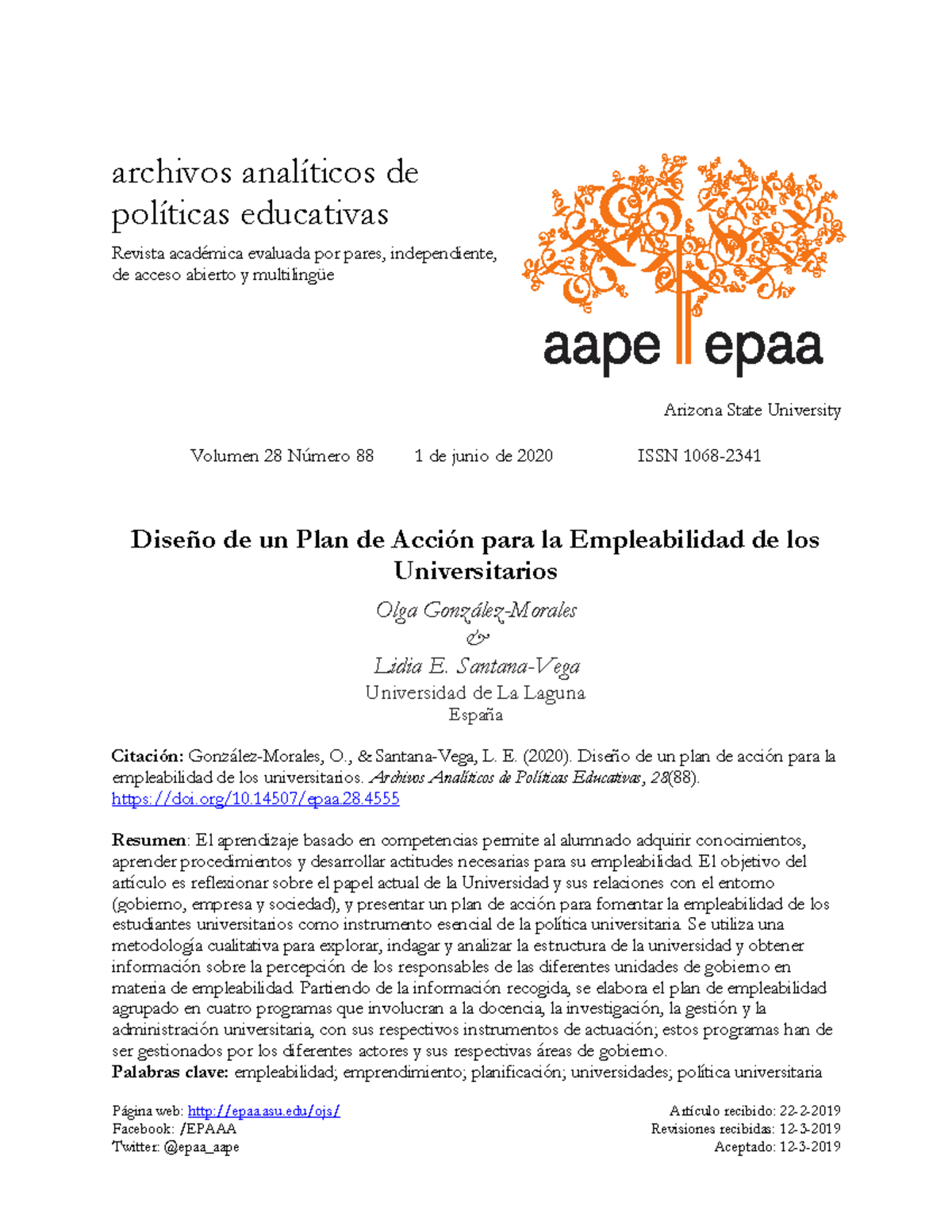Diseno de un plan de accion para la empleabilidad - P·gina web: epaa ...