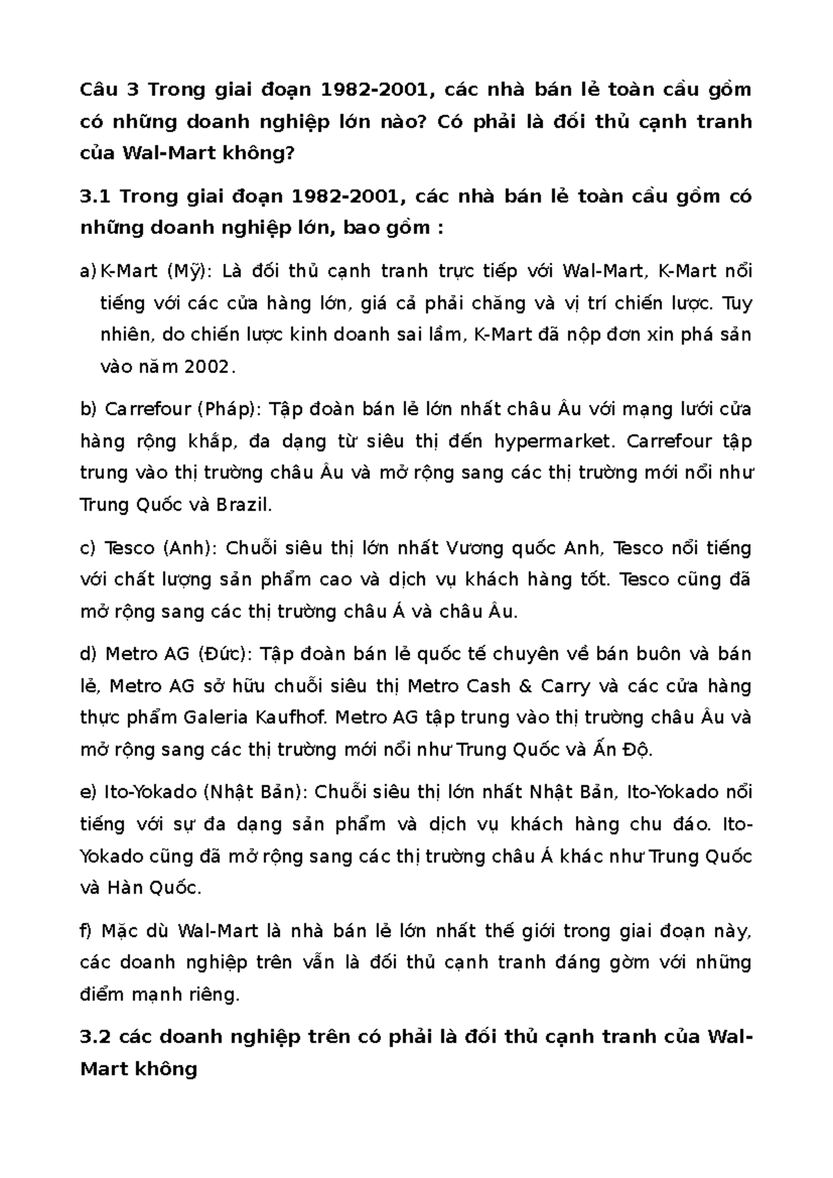 Cẩm Chi câu 3-4 - zczXc - Câu 3 Trong giai đoạn 1982-2001, các nhà bán ...