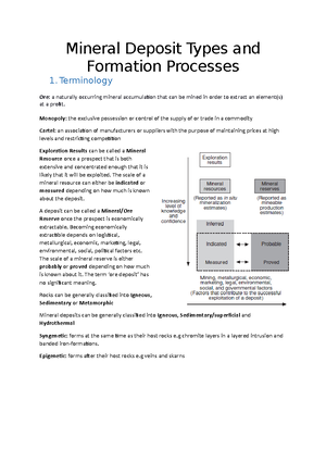 RN - Porphyry Mineral deposits - Porphyry Deposits - Stockwork ...