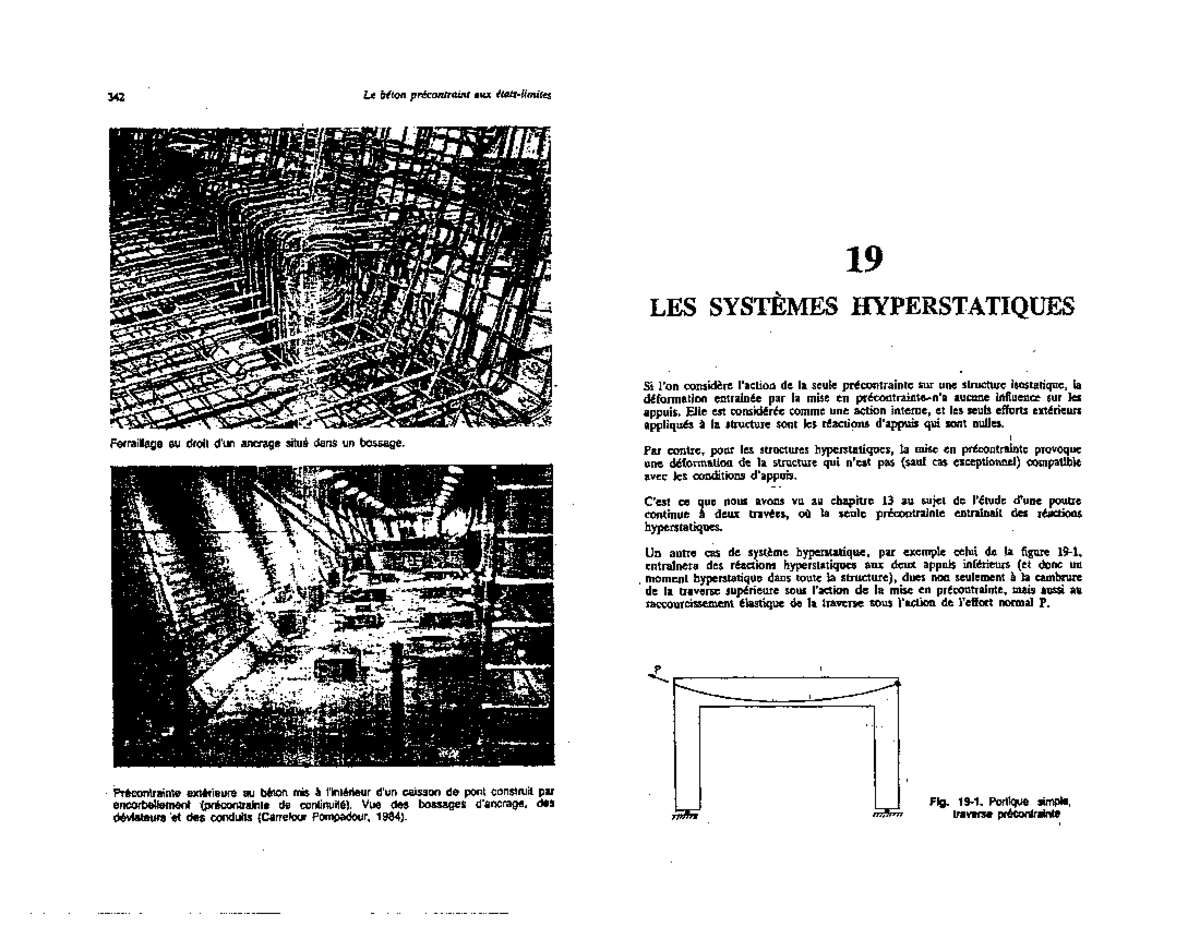 Les systemes hyperstatiques - Béton Précontrainte - Studocu