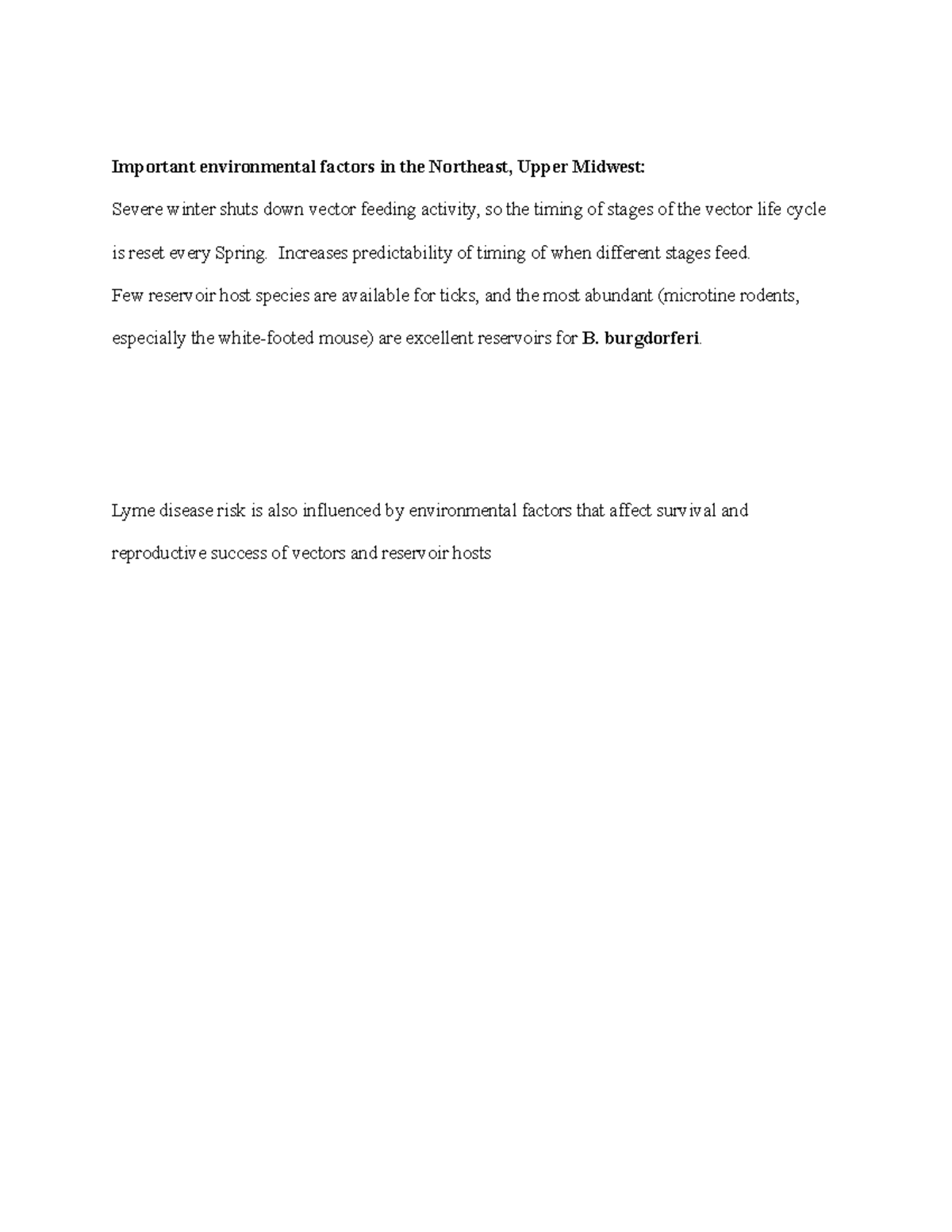 Insect Notes 3 - BIOL 1104 - UGA - Studocu