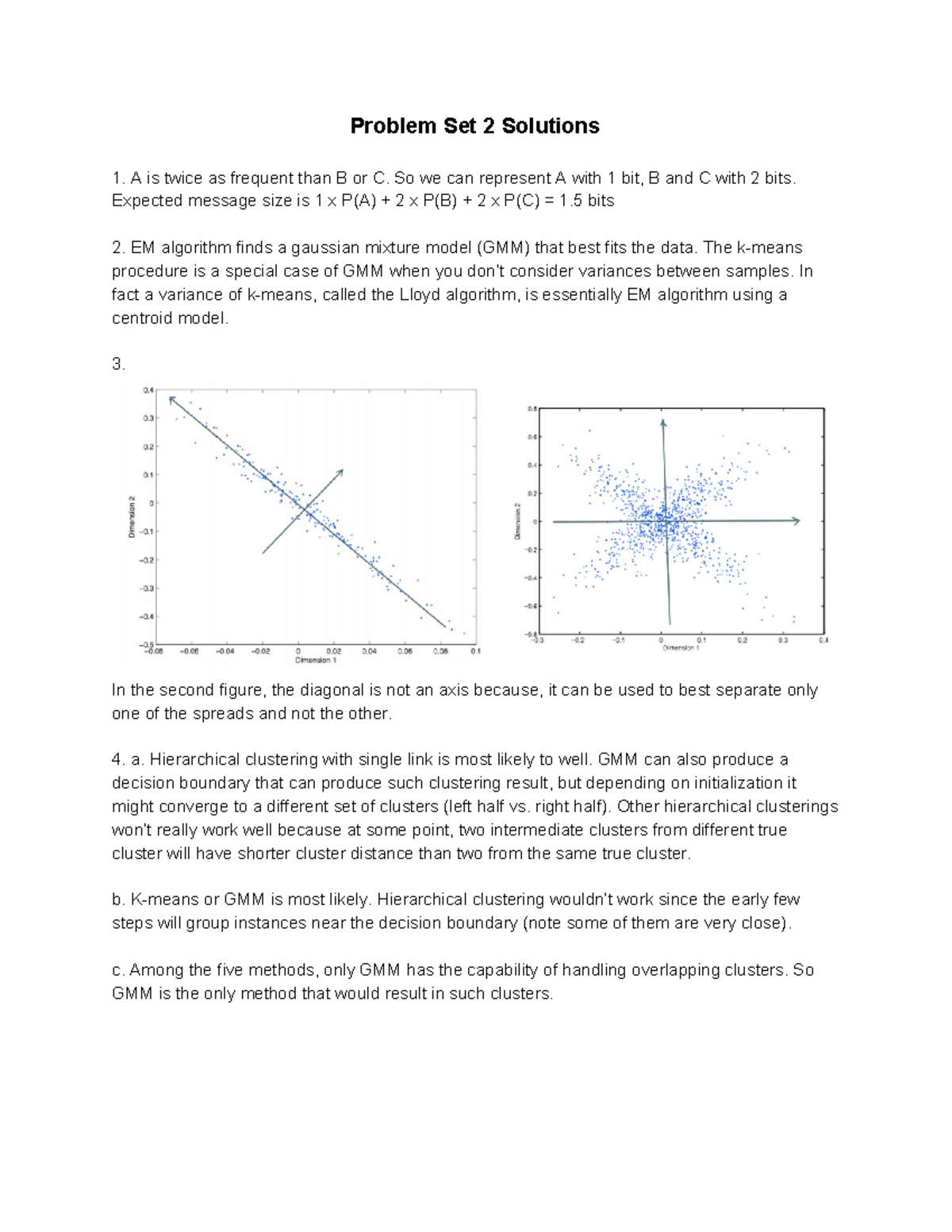 Problem Set 2 Solutions - Problem Set 2 Solutions - Studocu