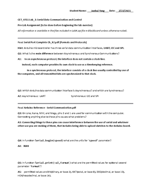 CET4864 Lab Report Sample - CITYTECH Laboratory Report Guide Creator ...