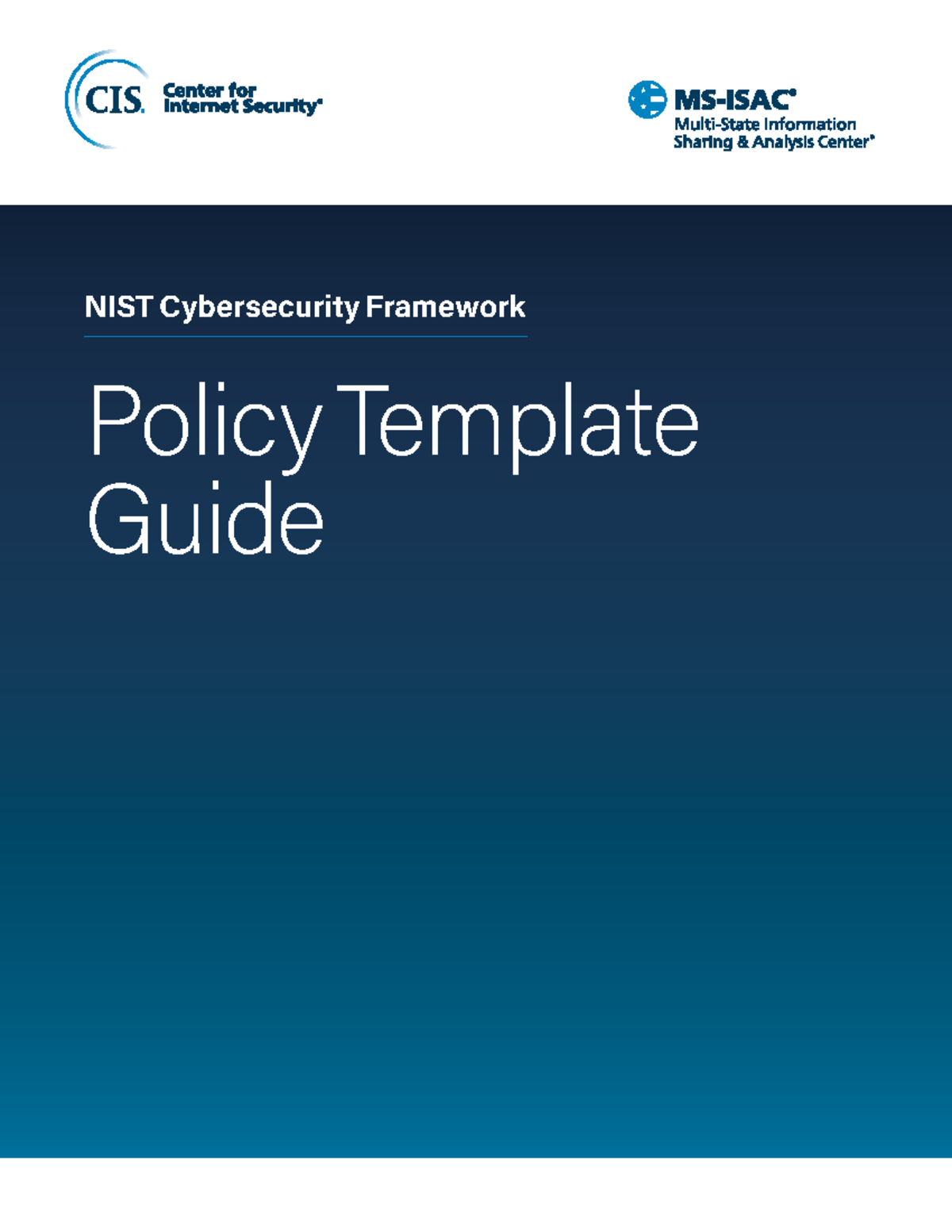 NIST Cybersecurity Framework Policy Template Guide v2111Online ...