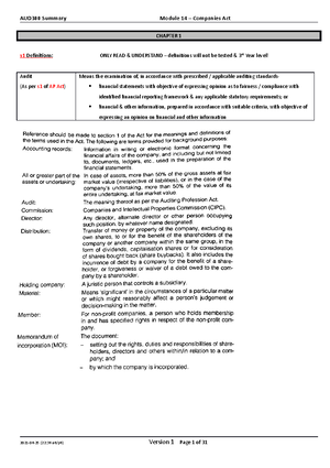 King-IV -Summary Guide Revision to understand King IV better ...