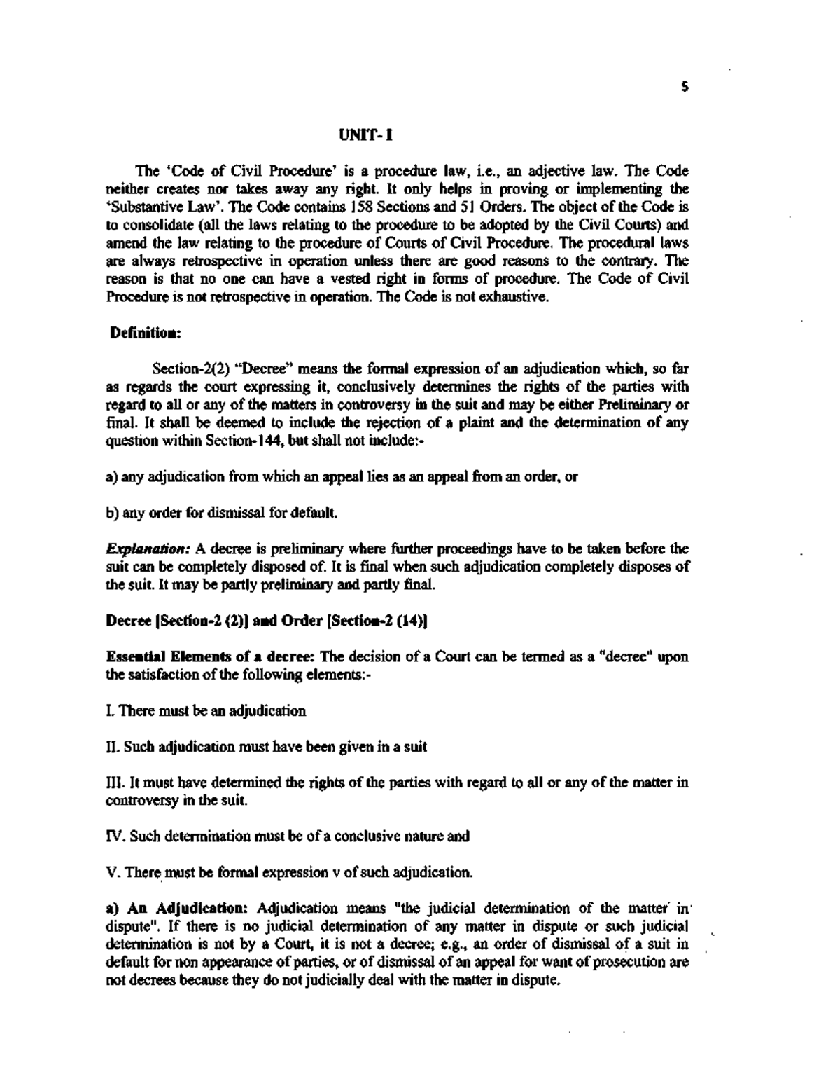 An Introduction to Code of Civil Procedure - Civil Procedure Code And ...