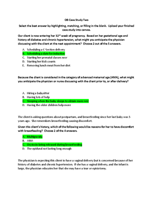 OB Case Study 33 - good - OB Case Study Three Please answer the ...