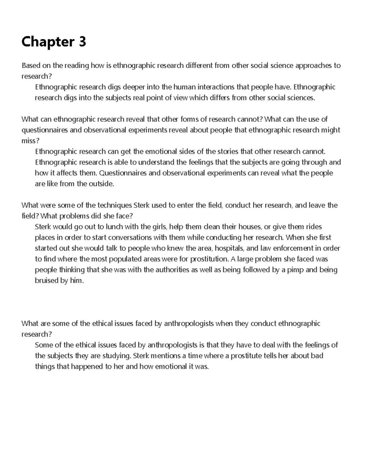 Chapter 3 Review C&C - Chapter 3 Based on the reading how is ...