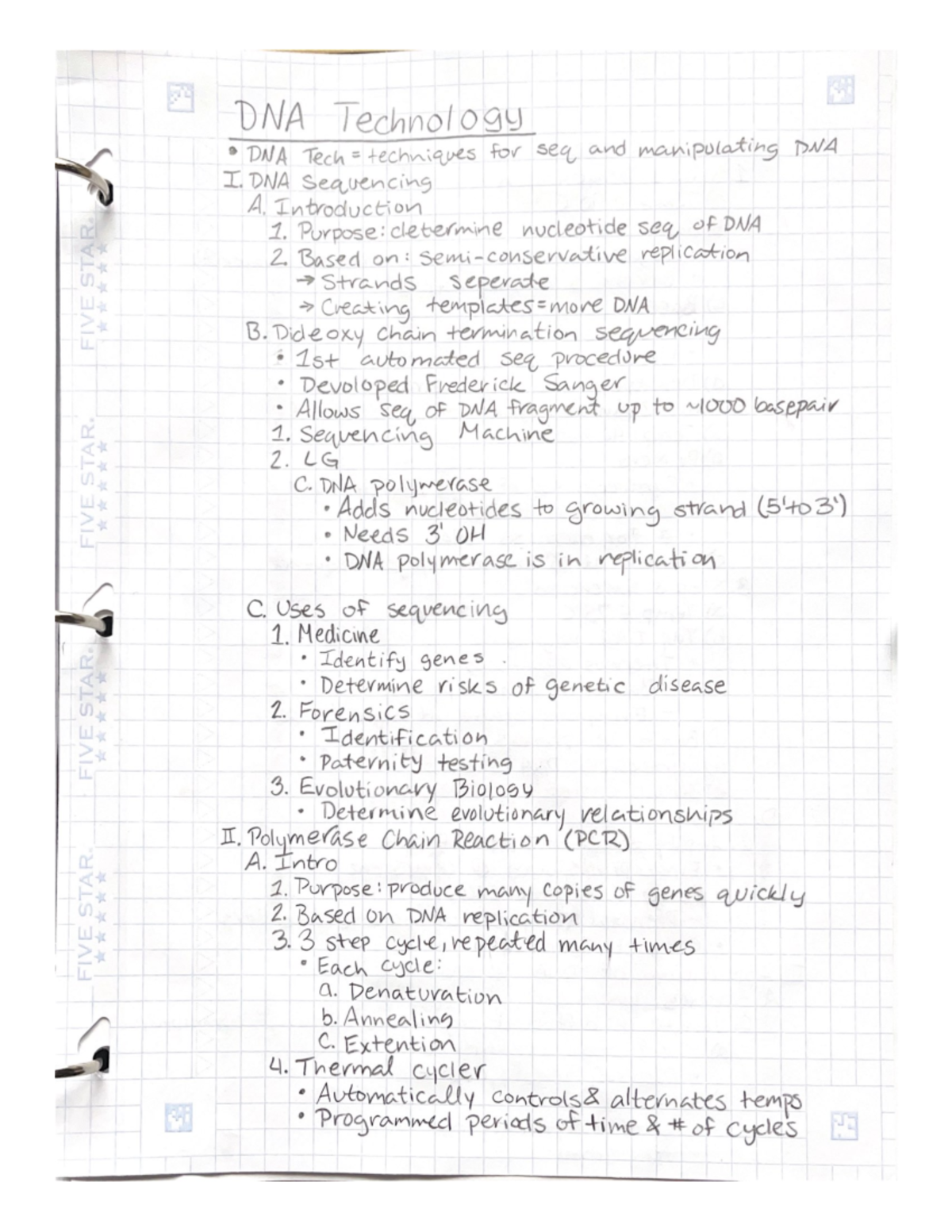 DNA Technology - 01:119:115 - Studocu