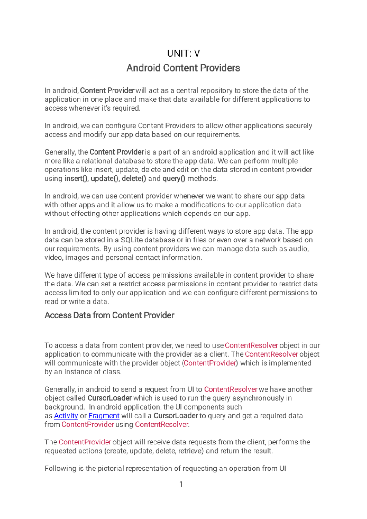 UNIT V - Summary Big Data, Data Mining, and Machine Learning - Bioinformatics - Studocu