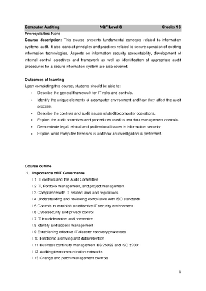System Analysis Assignment 2 - You may make assumption in your examples ...