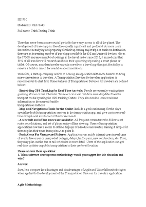 Sample EXAM PE NWC203c-converted - CÂU HỎ I ÔN TẬ P PE NWC203c Q Suppose an application layer ...