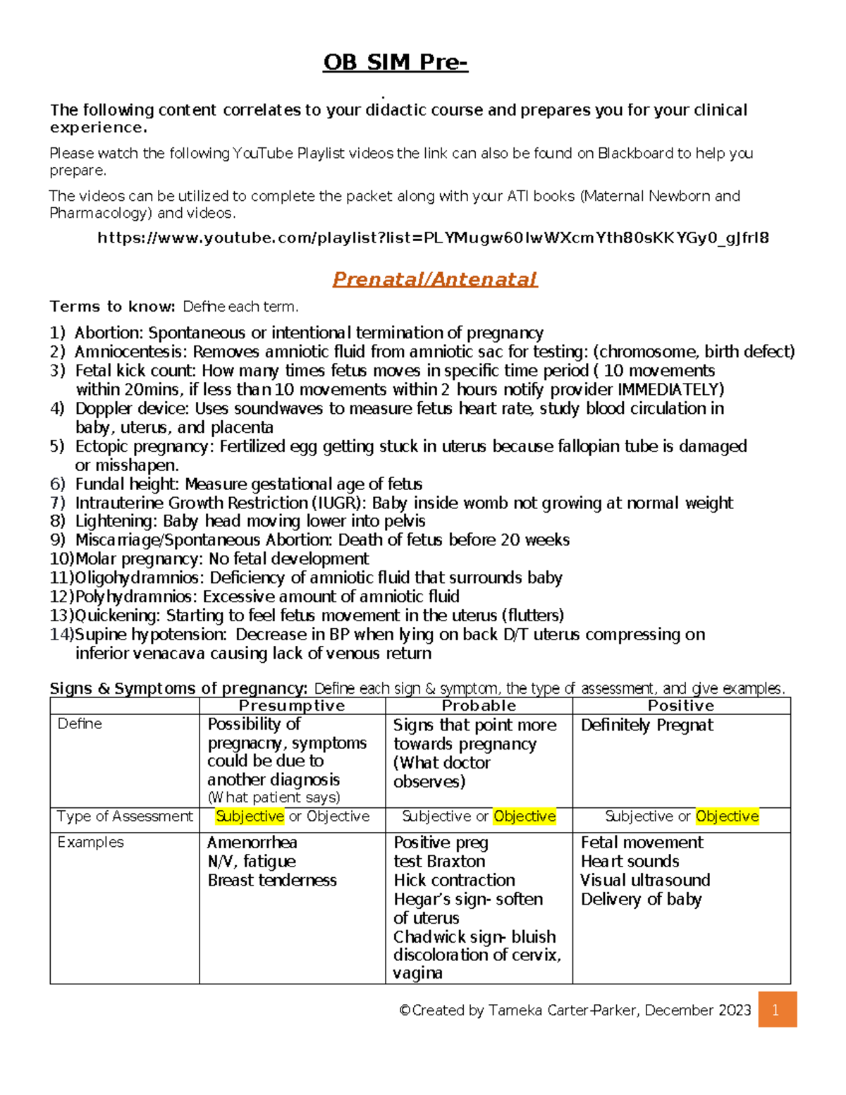 OB SIM Pre-Work 2 - ob ppwork - work The following content correlates ...