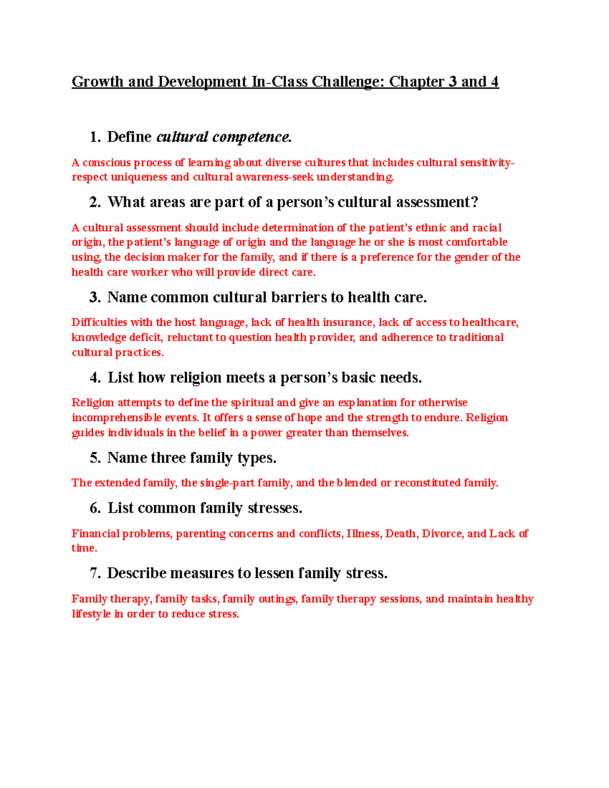GD In Class Challenge Ch 3 and 4 - Growth and Development In-Class ...