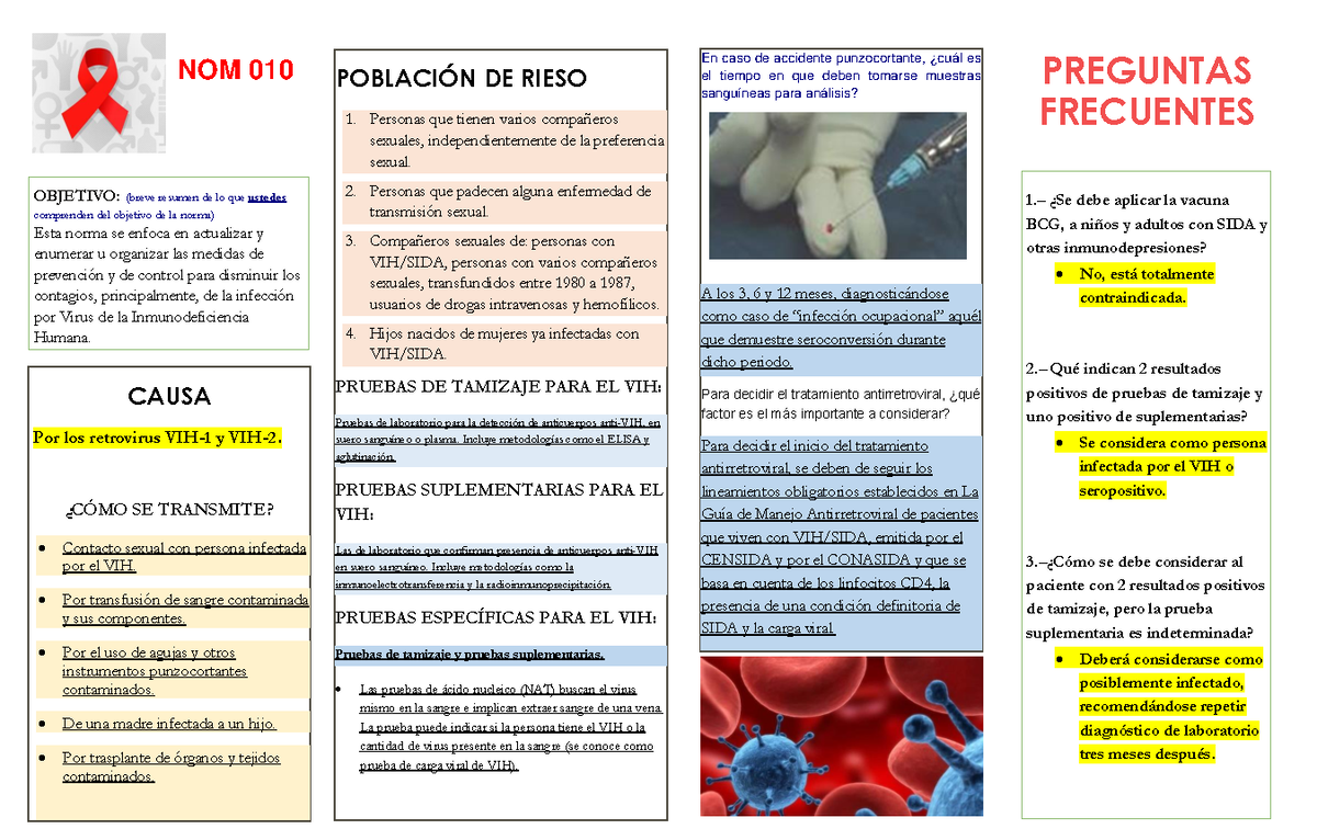 NOM 010 RESUMEN - NOM 010 OBJETIVO: (breve resumen de lo que ustedes ...