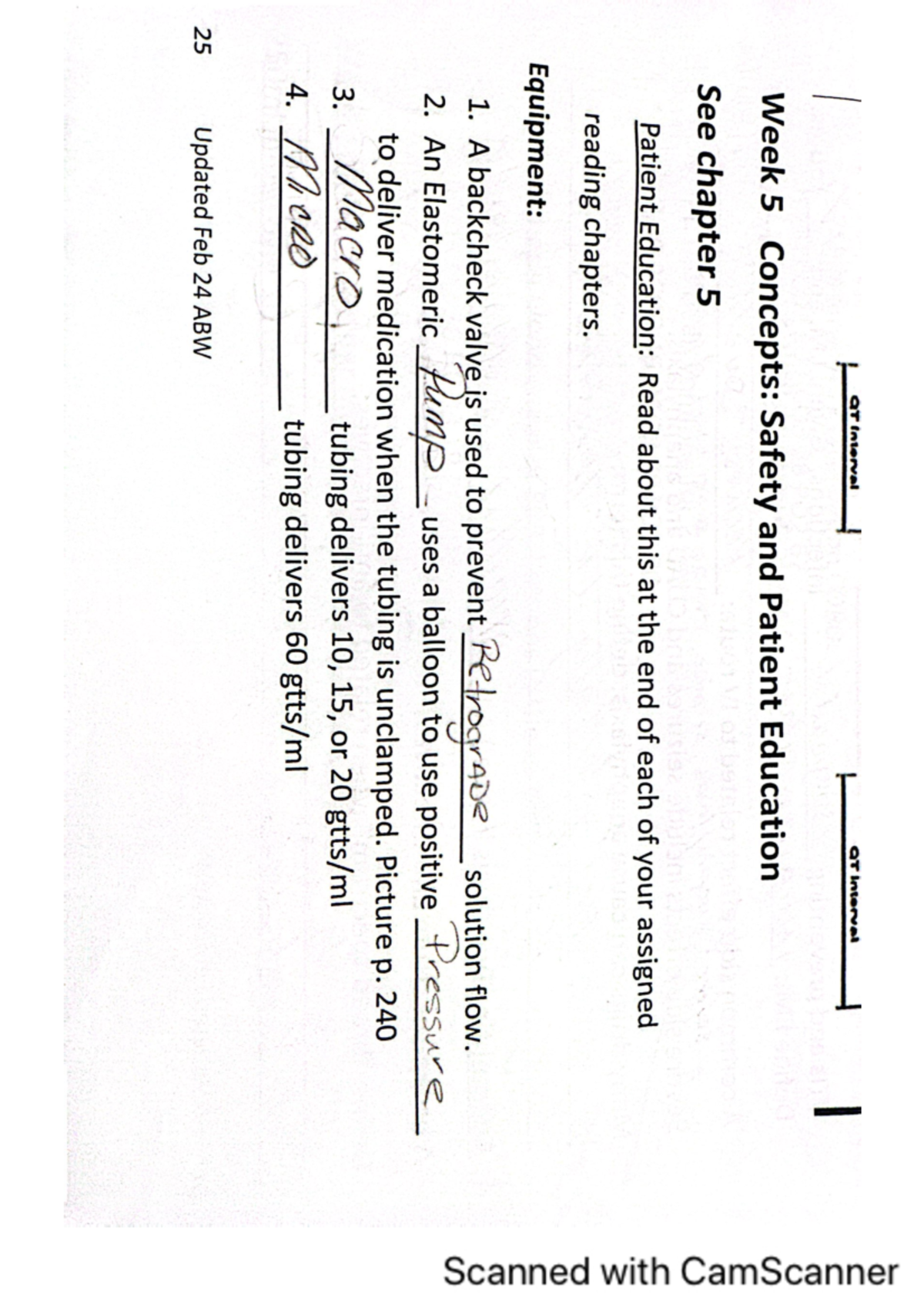 Nur 172 wk 5 - pre-class assignment - NUR 172 - Studocu