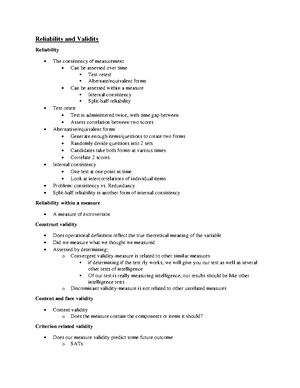 Psychological Assessments - Psychological Assessments Types of tests ...