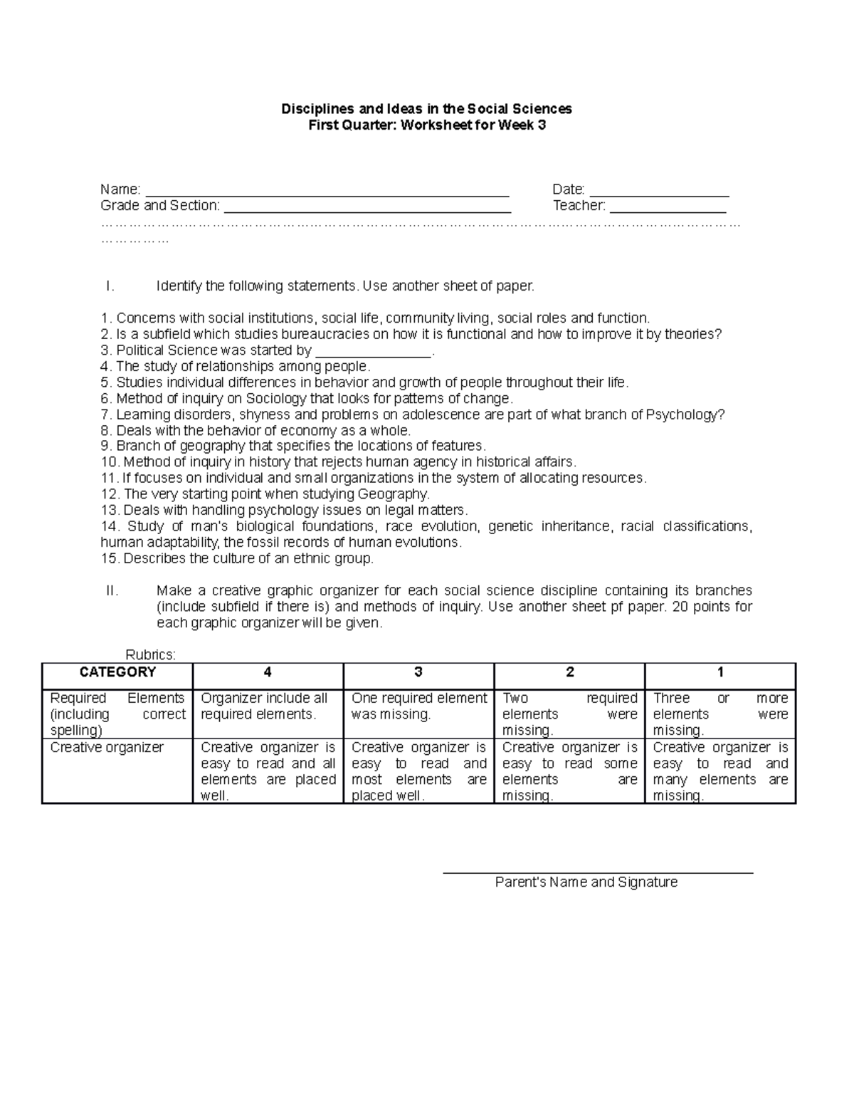 DISS-week-3-activity - Disciplines and Ideas in the Social Sciences ...