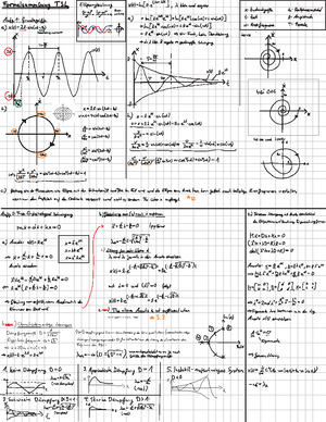 Formelsammlung für Technische Schwingungs Lehre - 1. Grundbegriffe und Darstellungsmittel 2 ...
