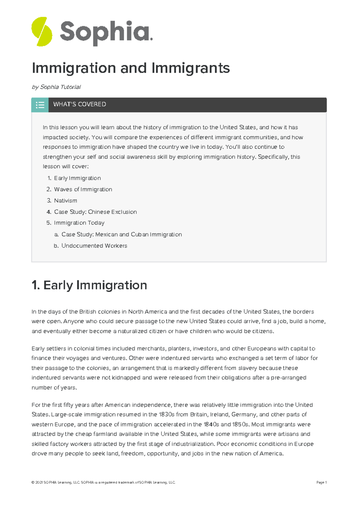 Immigration-and-immigrants - Immigration and Immigrants by Sophia ...