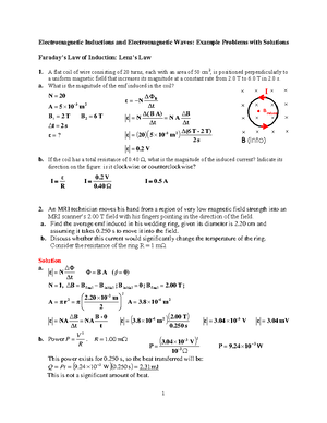 Electric Charge and Electric Field Example Problems with Solutions ...