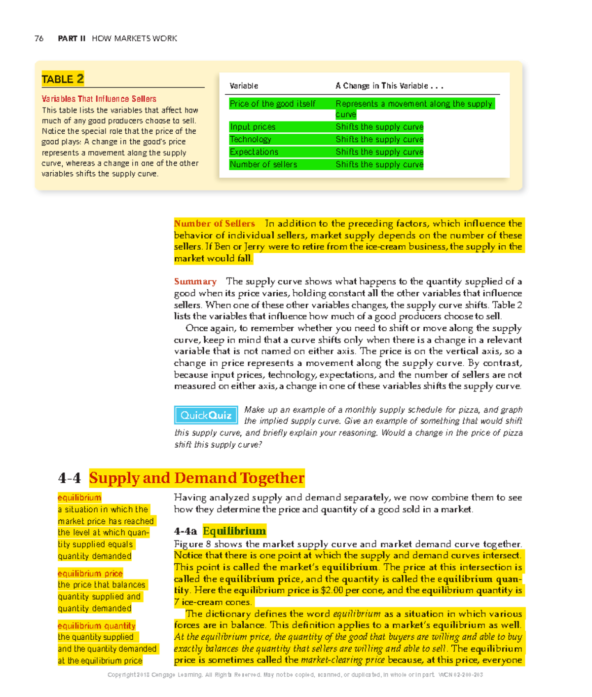 ECO 213 Class ( 5 and 6 ) - Number of Sellers In addition to the ...