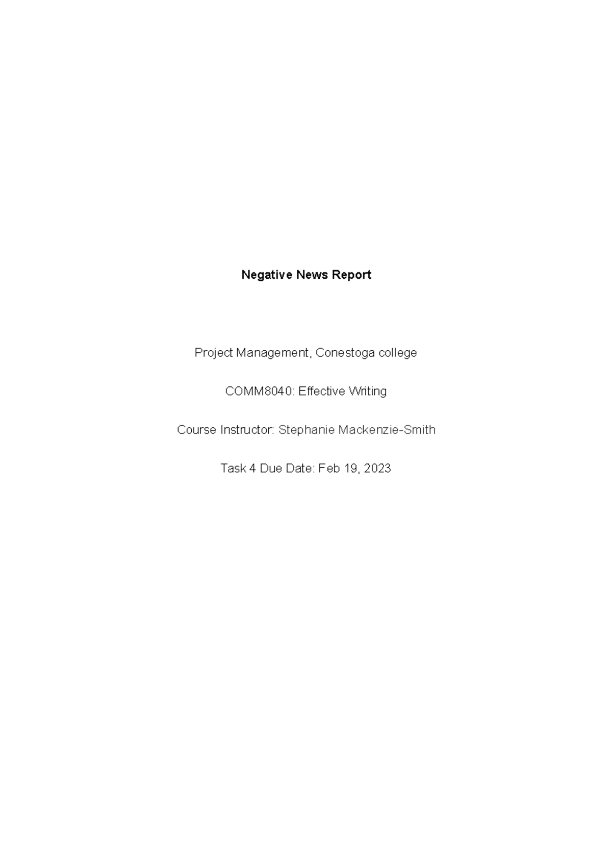 Task 4 (negative news report) - Copy - Negative News Report Project ...