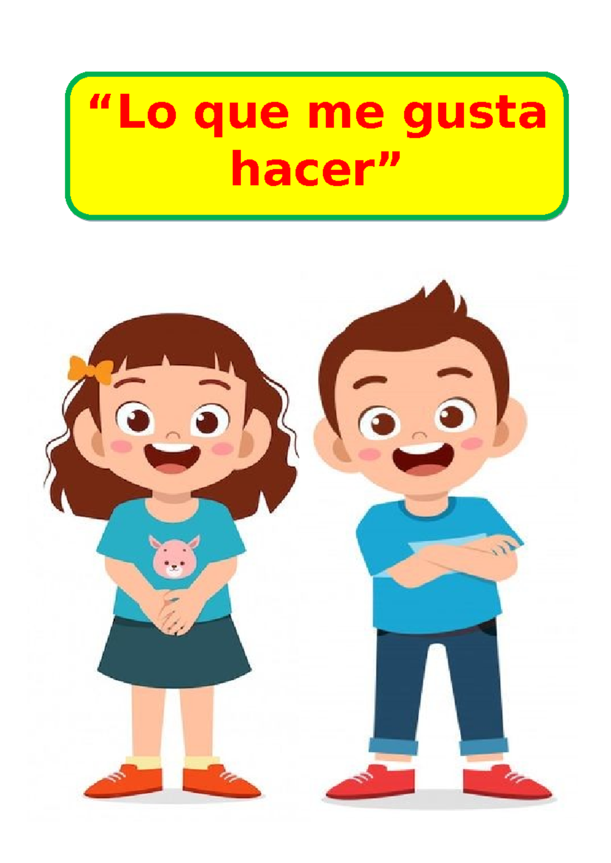 Sesión 05 DE Abril- 3 AÑOS - “Lo que me gusta hacer” SESIÓN “Lo que me ...