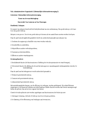 Fasen van de waardekringloop Starreveld, Van Leeuwen en Van Nimwegen ...