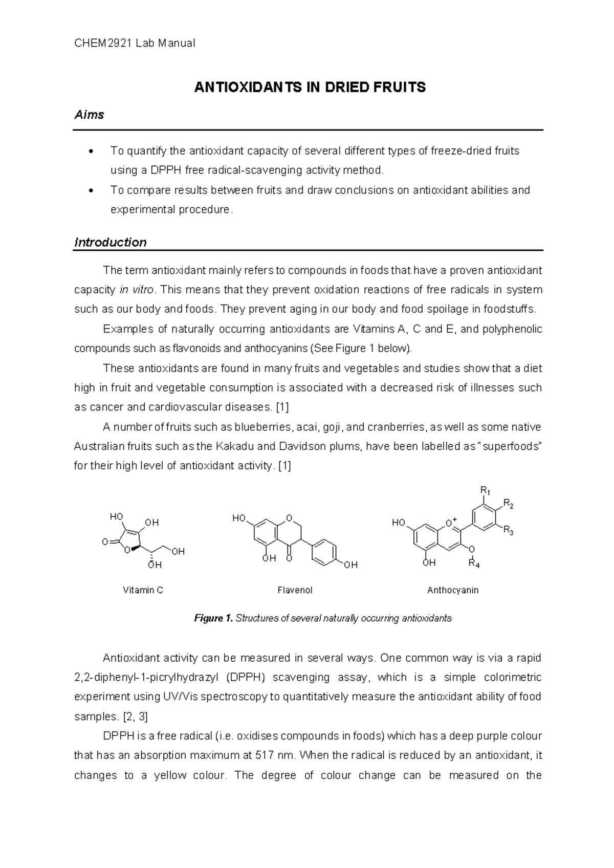 Antioxidants Activity Analysis Manual 2023-03-02 00 32 06 ...