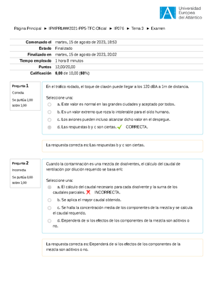 DD040 evaluacion - examen - DD040 - Técnicas de resolución de ...