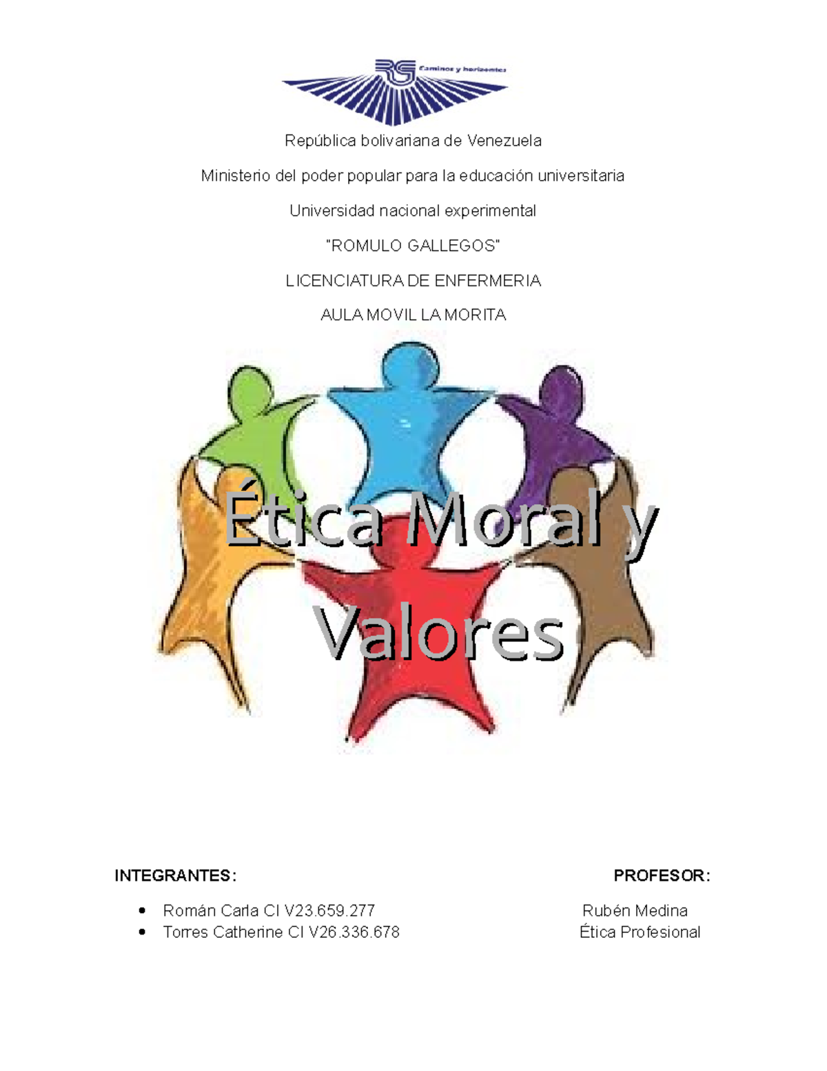 LA Ética, Moral Y Valores Corregido - República bolivariana de ...