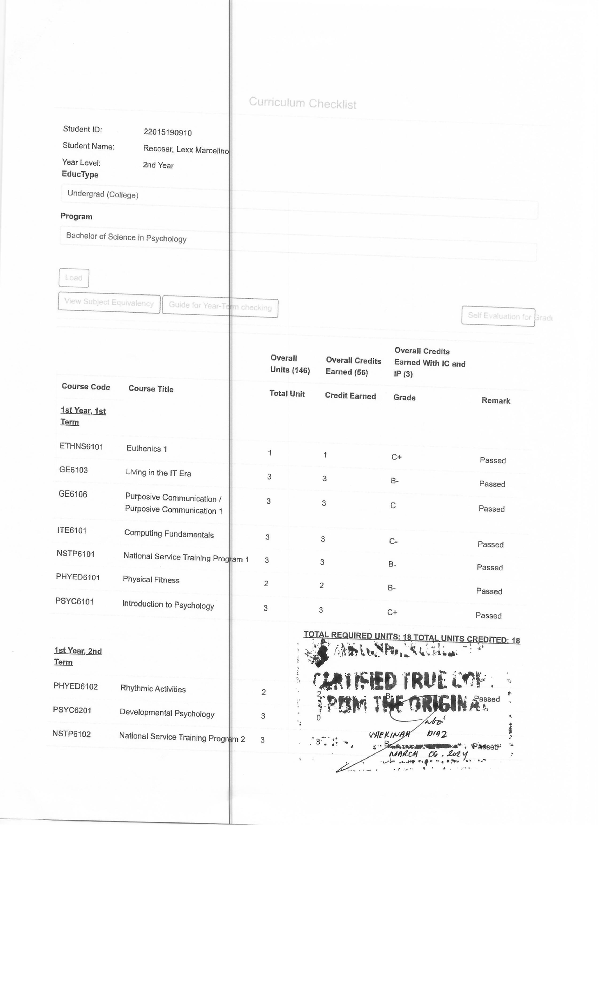 Ama psych - BS Psychology - Studocu