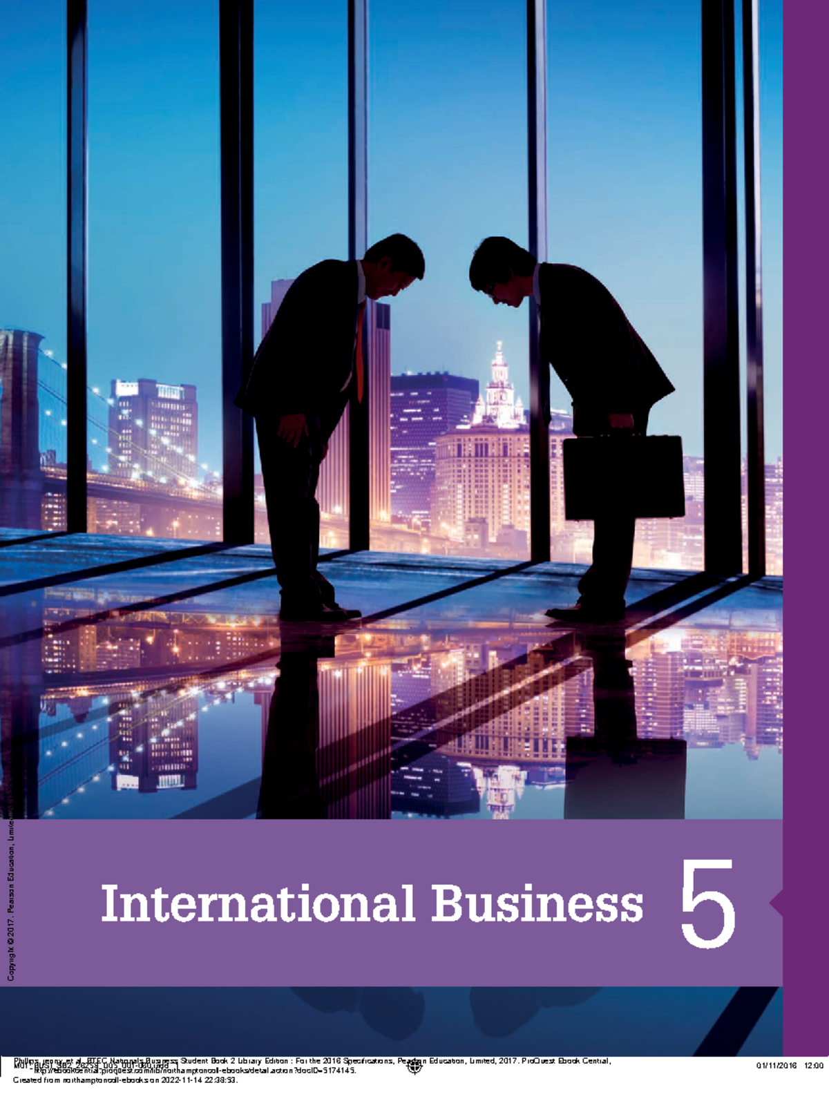 Unit 5 - Textbook Part 1 - good - International Business 5 M01_BUSI_SB2 ...