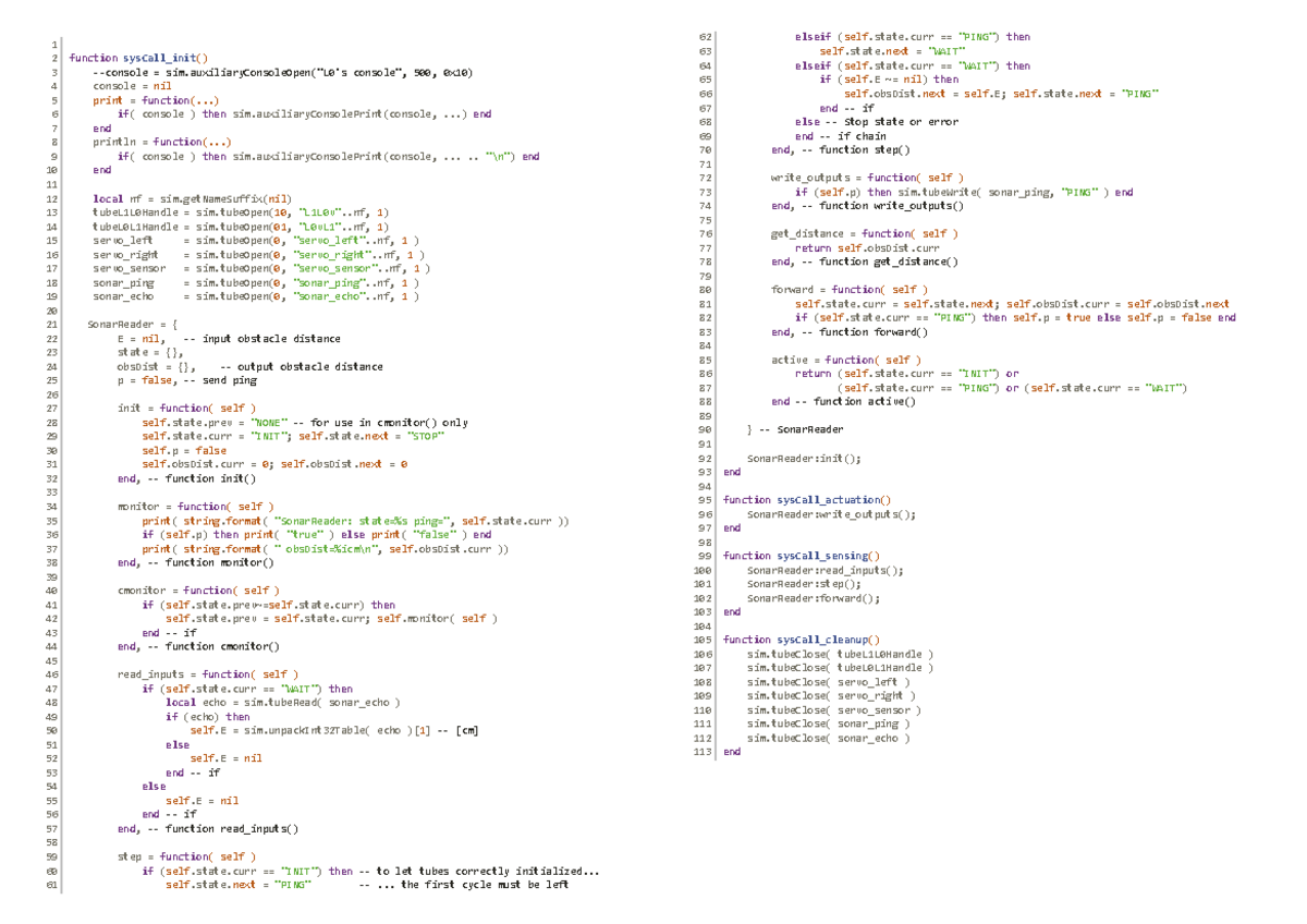 Template codigo - codi practica 6 - 1 2 function sysCall_init () 3 ...