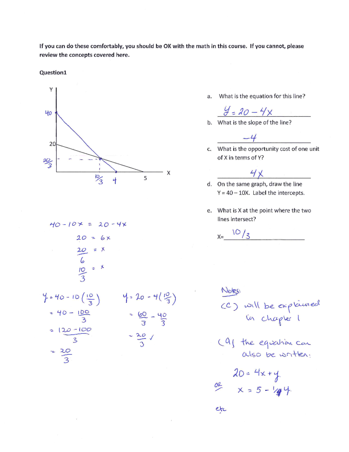 Some Math Questions Answers - MATH 1500 - Studocu