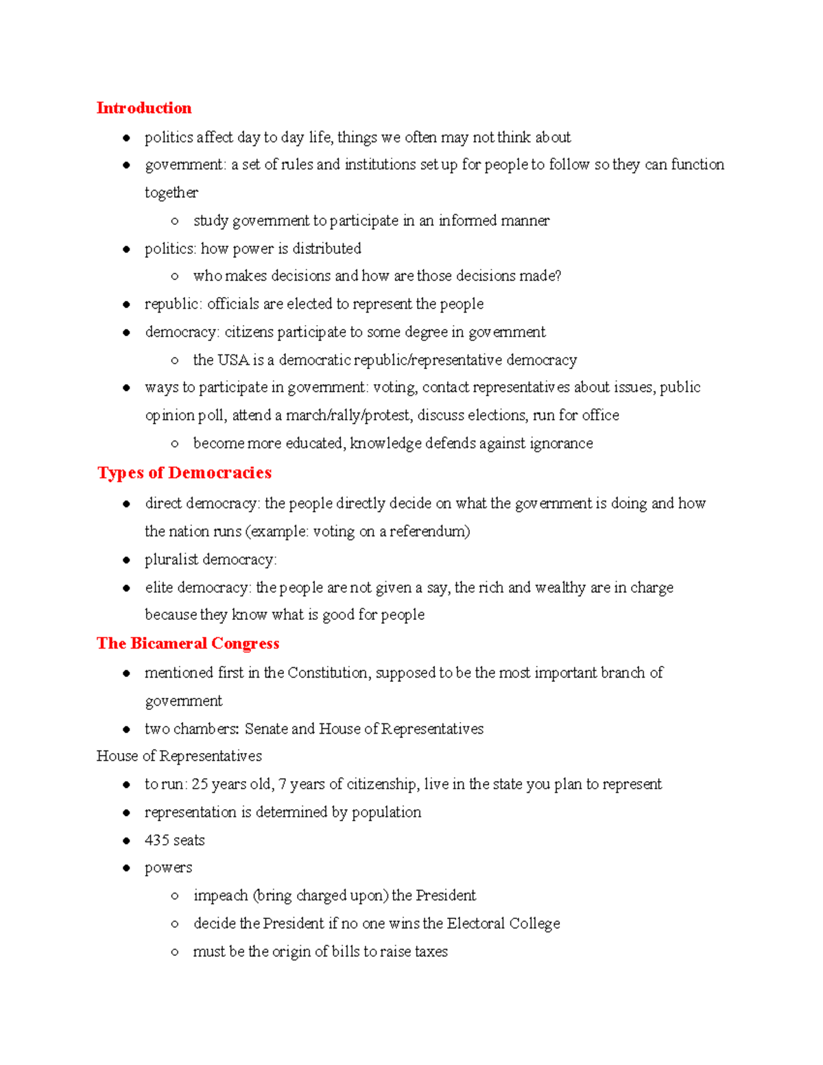 UNIT 1 Notes (Lectures, Crash Course, and Khan Academy) - Introduction ...