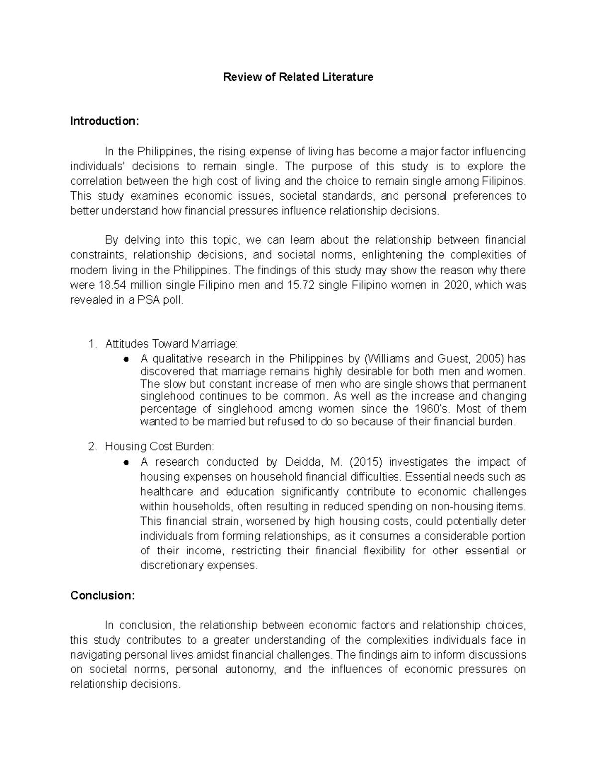 Review of Related Literature - Review of Related Literature ...