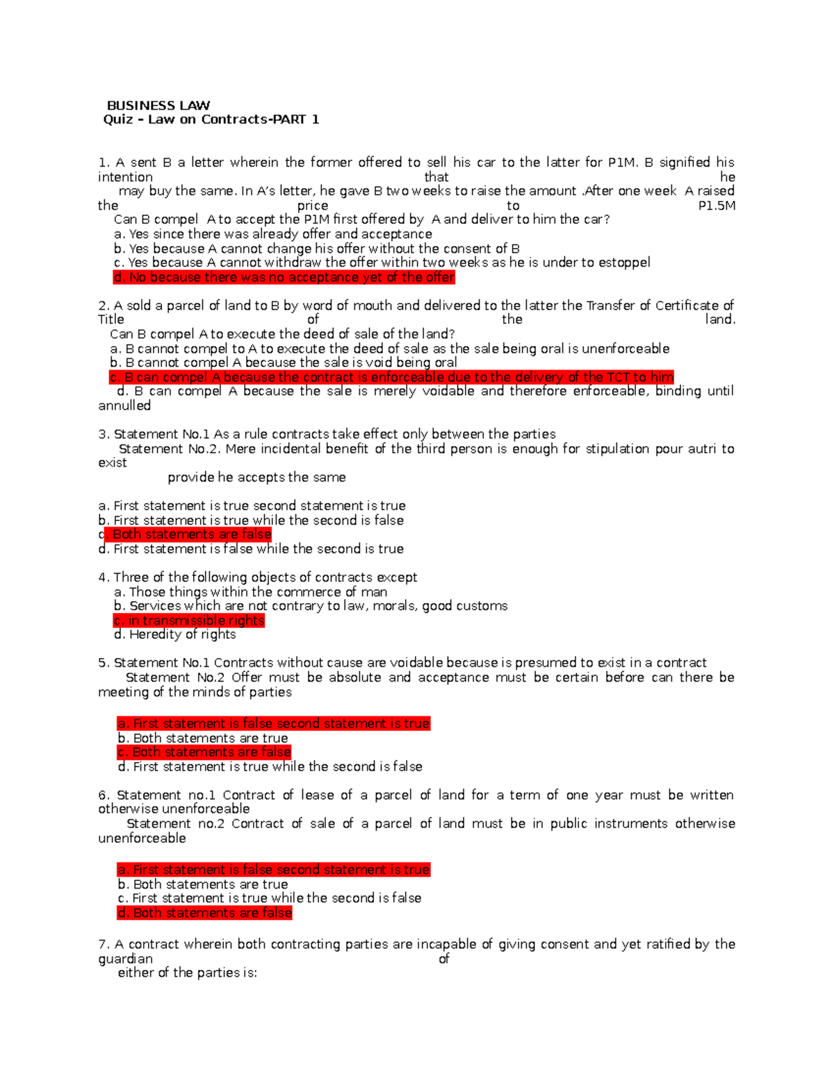 2contracts compress - Lecture notes ert - Speech Language Pathology ...