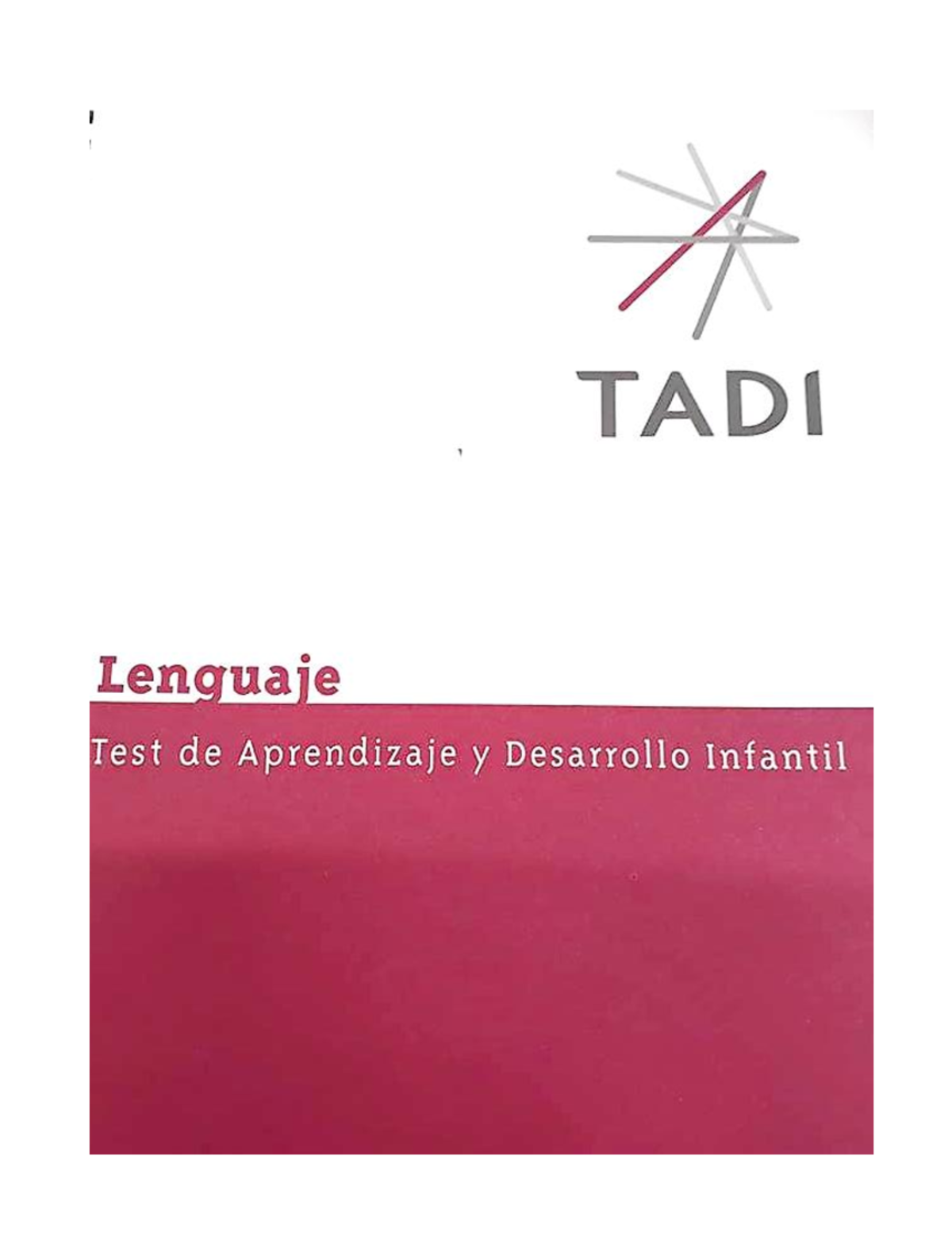 TADI Lenguaje - Studocu