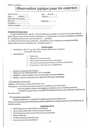 Copro parasitologie résumé - Coprologie parasitaire Dr Y. Merad (Cours ...